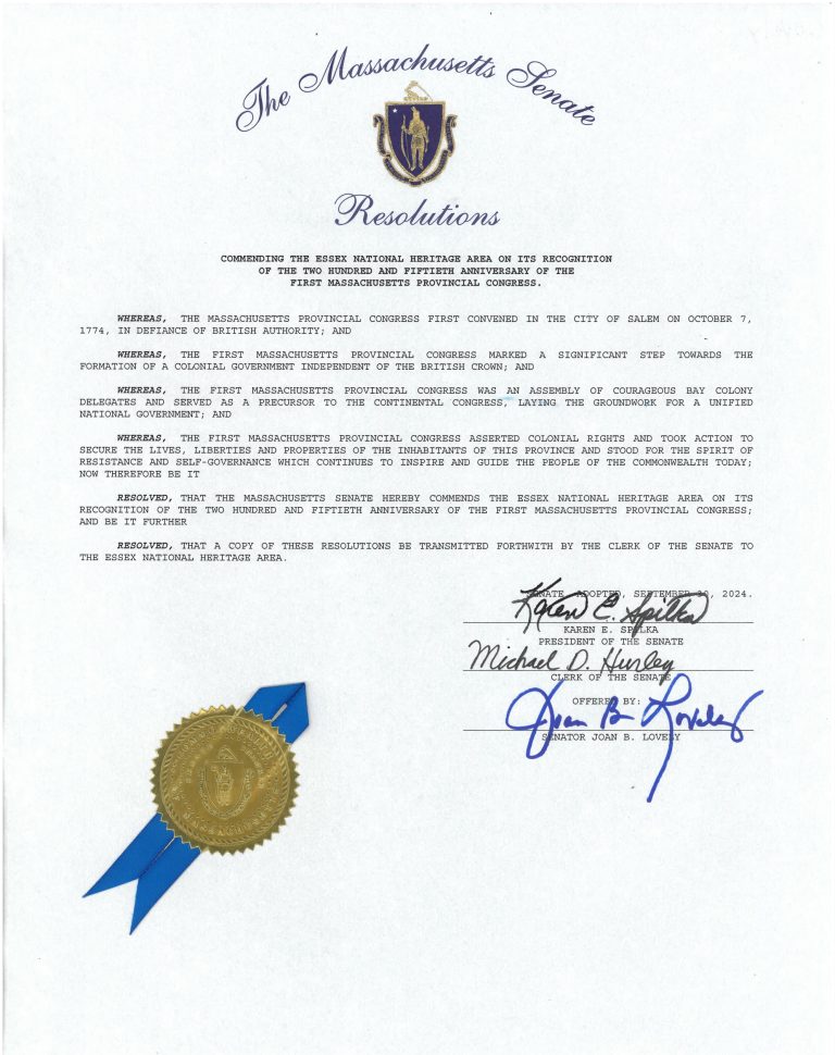 Massachusetts Provincial Congress 250 - Rev 250